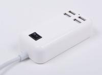 China Universal Travel Charger 30W 4 USB Ports US UK Plug Wall Adapter 100-240V for sale