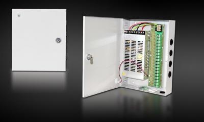 China 12V 8A 9 Channel CCTV Uninterruptible Power Supply with Over-Voltage Protection for sale