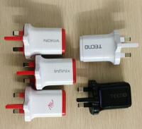 China USB UK Quick Charger QC-24ZX 5V 2A 9V 2A 12V 2A Fast Charging Adapter for sale
