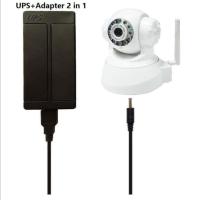 China Mini Ups 12V 1A Home Use back up power Wall Amount Power Adaptor ups for sale