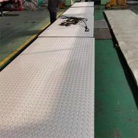 China 200 300 400 Series Stainless Steel Checker Plate NO.8 Stainless Diamond Plate for sale