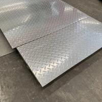 China 200 300 400 Series Stainless Steel Checker Plate NO.8 Stainless Diamond Plate for sale