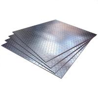 China 200 300 400 Series Stainless Steel Checker Plate NO.8 Stainless Diamond Plate for sale