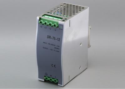 China CE DR-75W Din Rail Power Supply 0.55KG Re - power On To Recover for sale