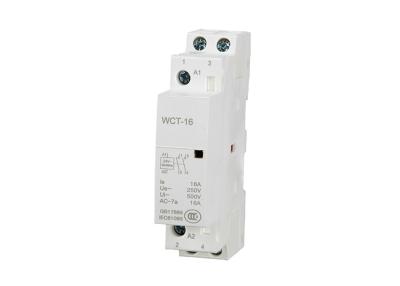 China Household Electric AC Contactor 24v WCT NC 16A 2 Pole Mini IP40 for sale