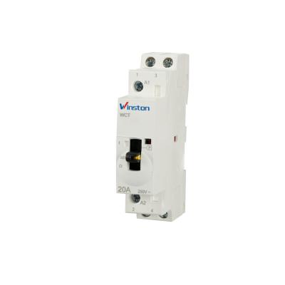 China Modular Homes 2NO Electricity 20A 2P Manual Household AC Contactor for sale