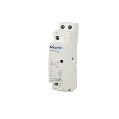 China Modular Homes 1NO NC Air Conditioner 25A 2P Mini Household Contactor for sale