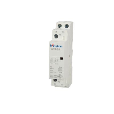 China Hot Chinese Product 2P Telecommunication 25A WCT Types Of AC Magnetic Contactor for sale