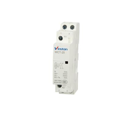 China Air Conditioner Parts 25A Electrical Supply 2 Pole WCT Small Contactor for sale