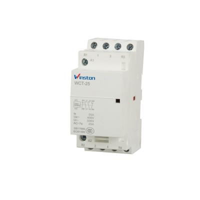 China China Supplier WCT Wiring Diagram 25A Electrical AC Contactors 4 Pole for sale