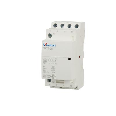 China New Telecommunication 3NO 1NC 25A Household 4P AC Magnetic Contactor for sale