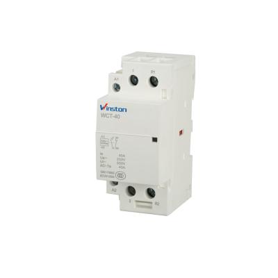 China Automatic 1NO NC Telemecanique 2P 40A Electrica Household AC Contactors for sale