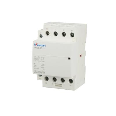 China Telecommunication 2NO NC Mini 4P Types Of WCT Magnetic AC Contactor for sale
