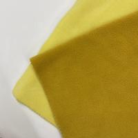 China in stock lot super soft  94 polyester 6 spandex tricot anti pilling polar fleece fabric for garment for sale