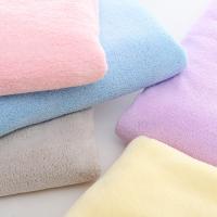 China Oem Custom 100% Polyester Printed  stripe Coral Flannel Plaid Fleece Fabric For Baby Blanket - for sale