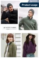 China Cheap Micro Polar Fleece Two Sided Brushed Anti piling Jacket Fabric for sale