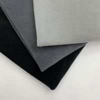 China in stock lot super soft  94 polyester 6 spandex tricot anti pilling polar fleece fabric for garment for sale