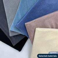 China in stock lot super soft  94 polyester 6 spandex tricot anti pilling polar fleece fabric for garment for sale