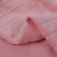 China Custom Super Soft 100% Polyester Double Sided coral fleece Fabric for Blanket Baby Pajamas Lining Bedding Home Textile for sale