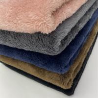 China super soft velboa 100 polyester north pole blanket fleece fabric for winter  clothes for sale