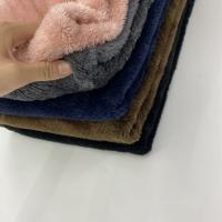 China super soft velboa 100 polyester north pole blanket fleece fabric for winter  clothes for sale
