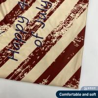 China Skin-friendly Single Jersey Blend Tencel Milk Fiber print Fabric For Garment - Buy for sale