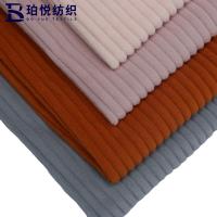 China Hot Sale Best Quality 220G 100%polyester 3X3  corduroy velvet fabric for garment for sale