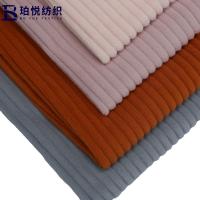 China Hot Sale Best Quality 220G 100%polyester   corduroy velvet fabric for garment for sale