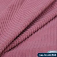 China Hot Sale Best Quality 220G 100%polyester   corduroy velvet fabric for garment for sale