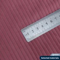 China Hot Sale Best Quality 220G 100%polyester   corduroy velvet fabric for garment for sale