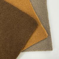 China in stock lot super soft  100 polyester teddy velvet fleece fabric for garment for sale