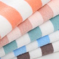 China Custom Super Soft 100% Polyester Coral Fleece Fabric for Garment for sale