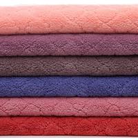 China Custom Super Soft 100% Polyester Coral Fleece Fabric for Garment for sale