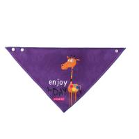 China Triangular bibs 100% Organic Cotton No fluorescence baby bandana drool bibs Baby Bibs Cotton for sale