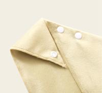 China Triangular bibs 100% Organic Cotton No fluorescence baby bandana drool bibs Baby Bibs Cotton for sale