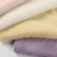 China Skin-friendly Single imitation rabbit skin For stuffed toys plush toy fabric for sale