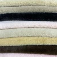 China Skin-friendly Single imitation rabbit skin For stuffed toys plush toy fabric for sale