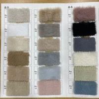 China Skin-friendly Single imitation rabbit skin For stuffed toys plush toy fabric for sale