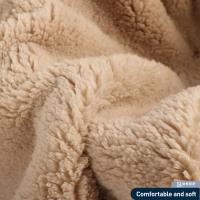 China Wholesale super soft polyester sherpa fleece fabric by manufacturer textile for sale