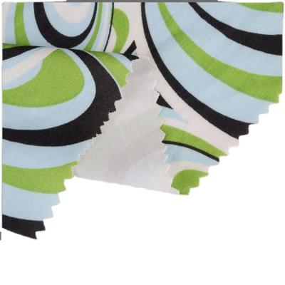 China digital printing on fabric raw material print  Milk Fiber print Fabric For Garment - Buy for sale