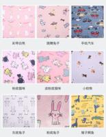 China liberty print fabric polyester textile raw material print  Milk Fiber print Fabric For baby Garment for sale