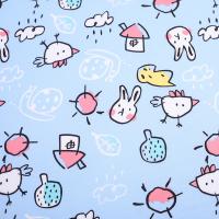 China Top textiles dty double brush digital printing stretch peach knit print poly spandex printed fabric and textiles for clothing for sale