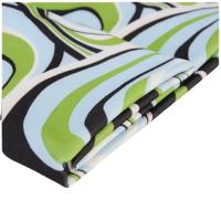 China 4 way stretch customized printed swimwear fabric knitted little daisy 87% polyester 13%Spandex fabric for sale
