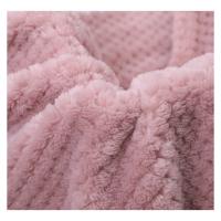 China Cheap Faux Flannel Stock Glow In The Dark Coral Fleece Fabrics for sale