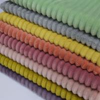 China Fashion Velvet Cotton Flannel 180Gsm For Baby Clothes Vintage Chenille Fabric for sale