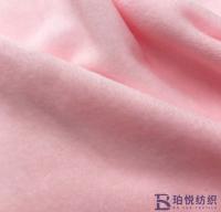 China New Listing Cushion Spandex Garment Fabric Crystal On The Upper Layer Soft Super Velvet for sale