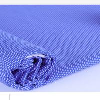 China Nylon Elastane Textured Knit Fabric Plain Dyed For Netting Fabric for sale