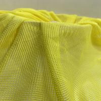 China Recycled Nylon Textured Knit Fabric Plain Dyed For Knitted Yoga Pants for sale