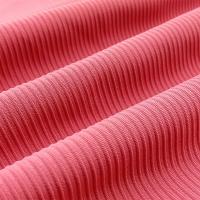 China Knitted Nylon Spandex Jacquard Fabric Plain Dyed For T-Shirt Pants for sale