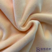 China Rib Velvet Textured Knit Fabric Stretch Korean For Women Dress for sale